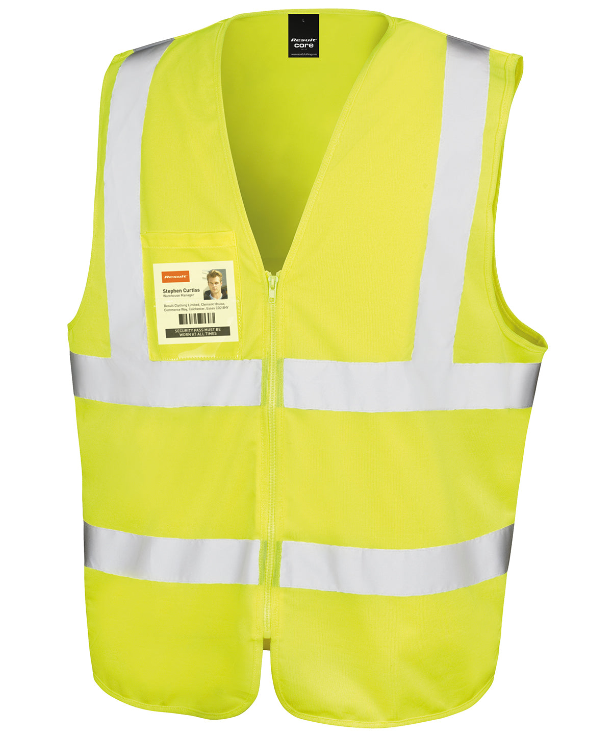 Core zip ID safety tabard – Stitched Studio